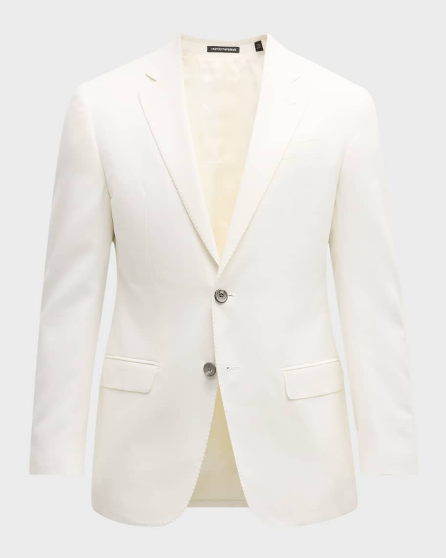 Emporio Armani Men's Solid Suit Separate Jacket | Neiman Marcus