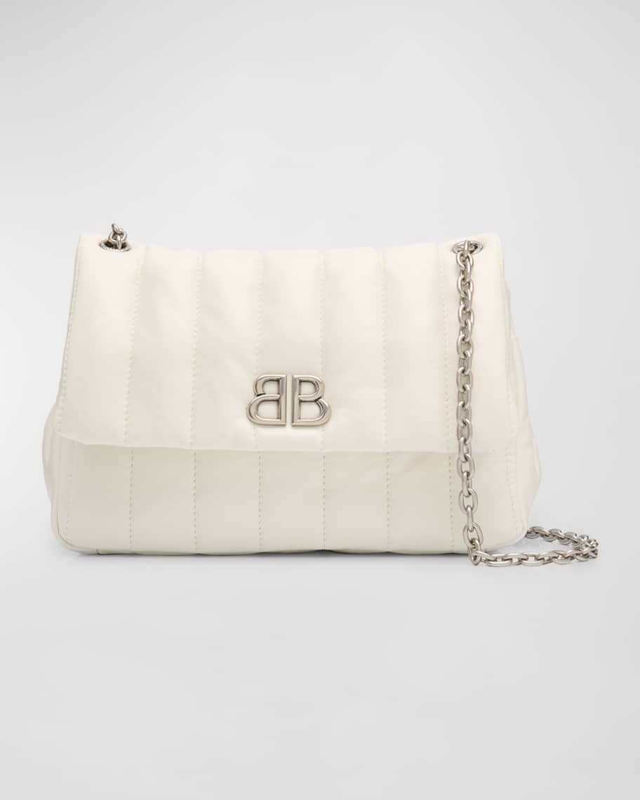 Balenciaga Monaco Mini Quilted Shoulder Bag | Neiman Marcus