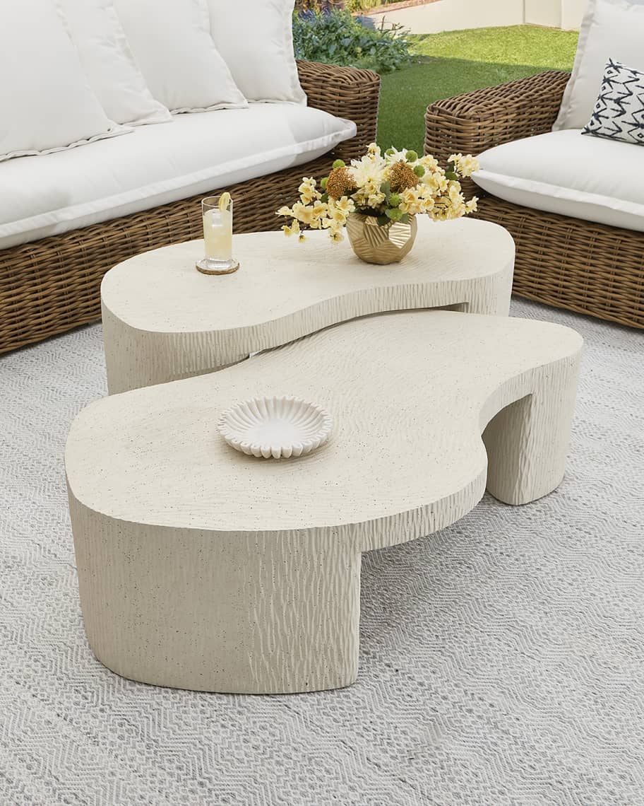 Palecek Nadia Outdoor Coffee Table, Tall | Neiman Marcus