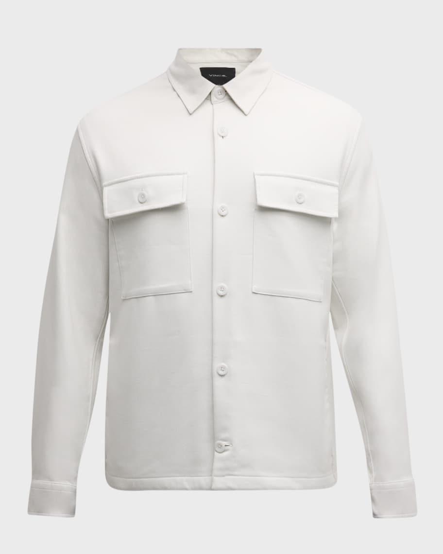 Vince Men's Double-Face Workwear Shirt | Neiman Marcus