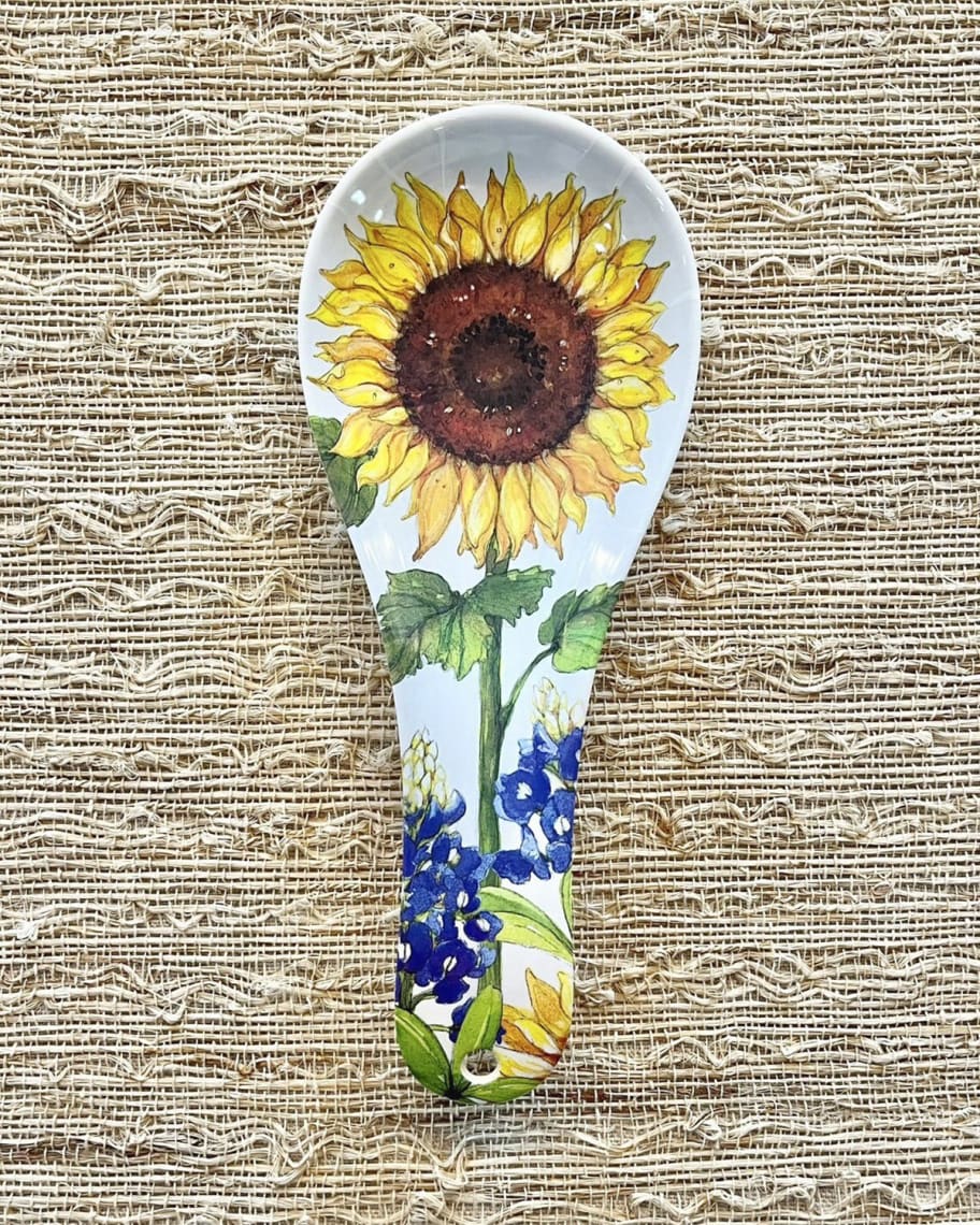 Bamboo Table Sunflower Spoon Rest | Neiman Marcus