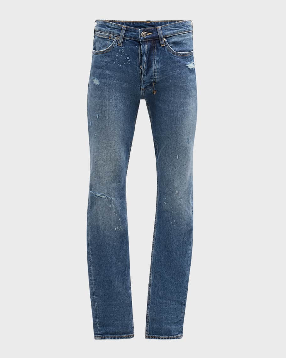 Ksubi Men's Van Winkle Kulture Trashed Skinny Jeans | Neiman Marcus