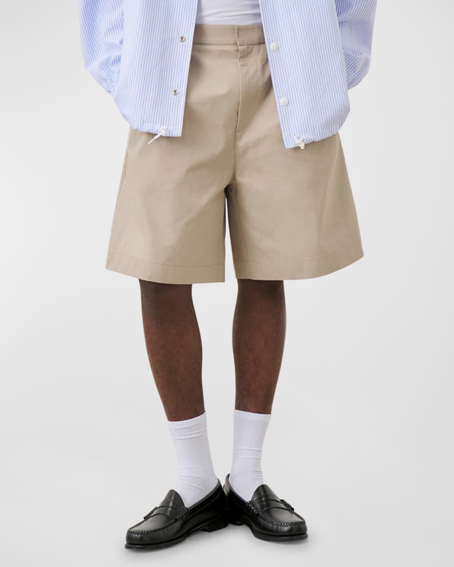 DARKPARK Men's Danny Wide-Leg Shorts | Neiman Marcus