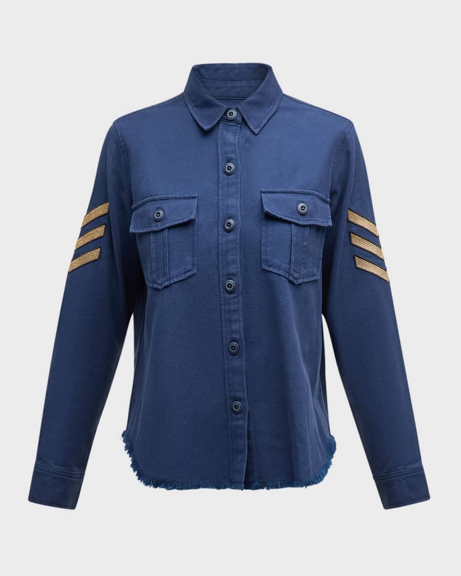 Rails Loren Military Shirt Jacket | Neiman Marcus
