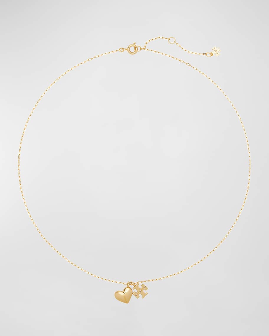 Tory Burch Good Luck Chain Pendant Necklace | Neiman Marcus