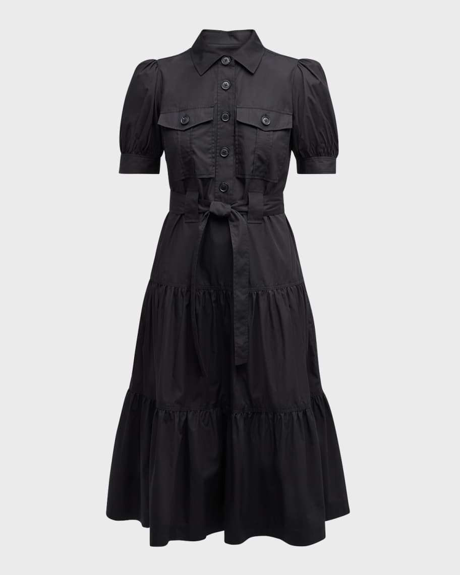 Derek Lam 10 Crosby Buffy Utility Midi Dress | Neiman Marcus