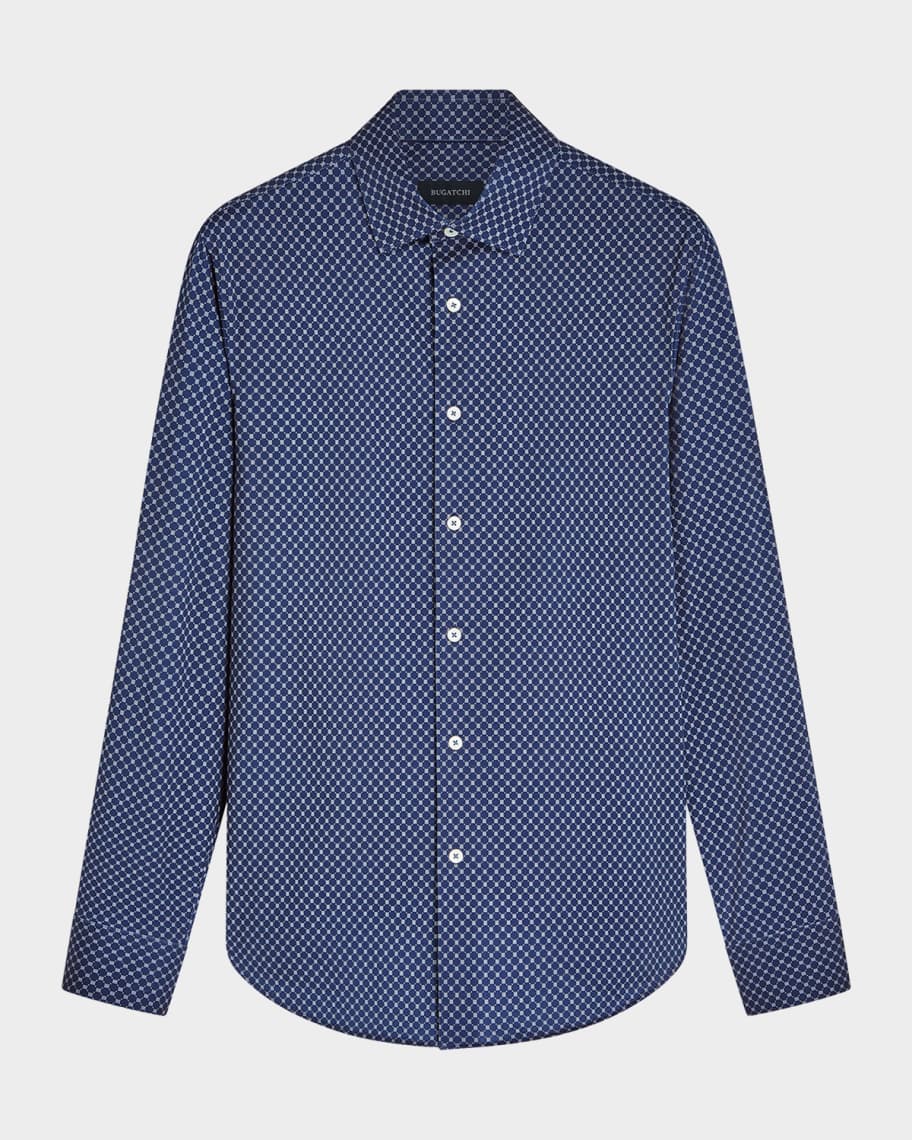 Bugatchi Men's James Ooohcotton Sport Shirt | Neiman Marcus