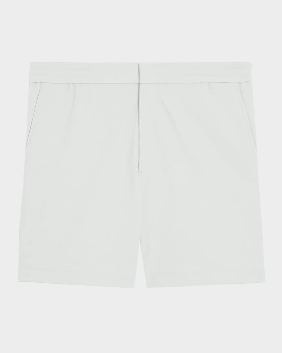 Theory Men's Curtis Shorts in Precision Ponte | Neiman Marcus
