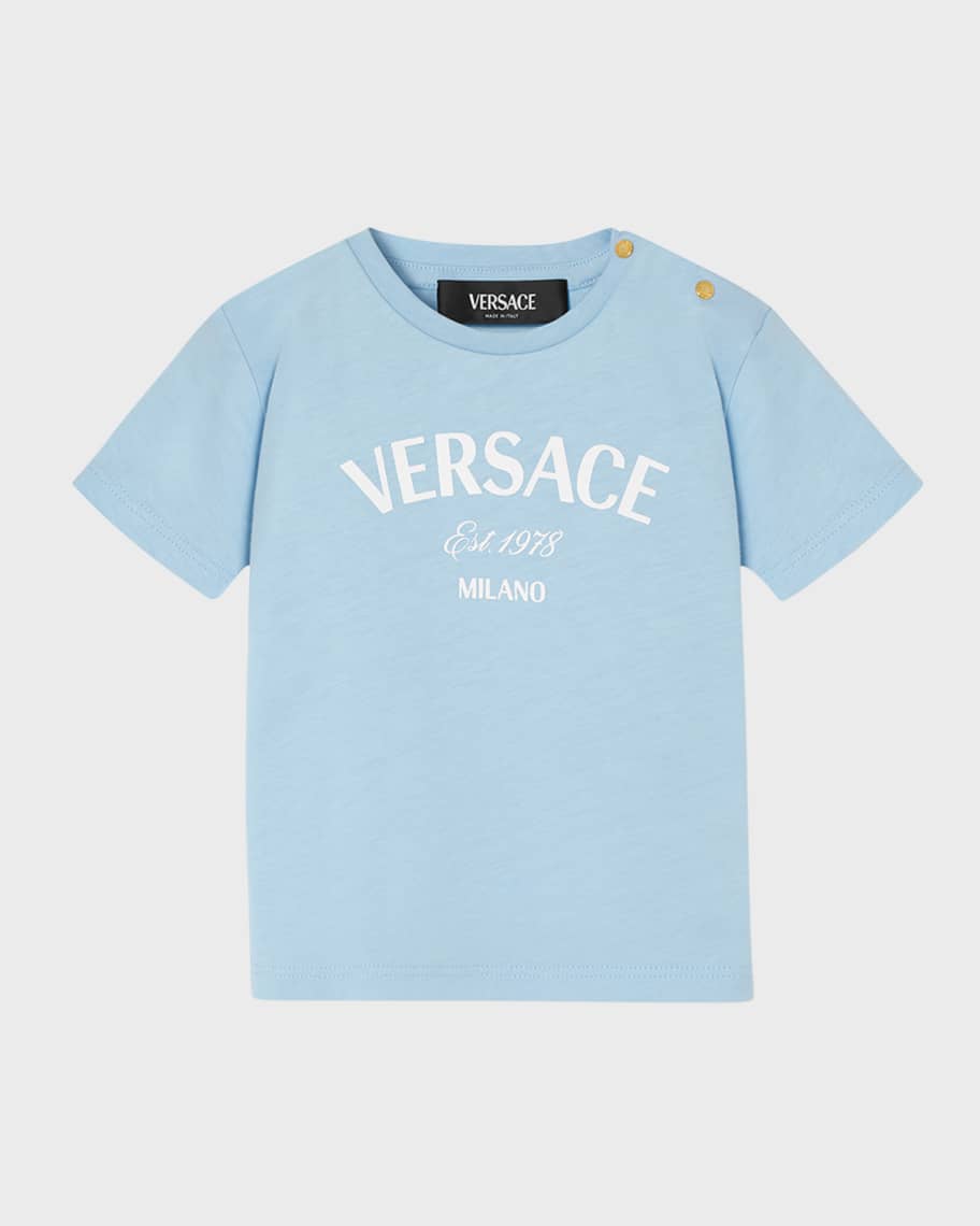Versace Boy's Logo-Print T-Shirt, Size 18M-3 | Neiman Marcus