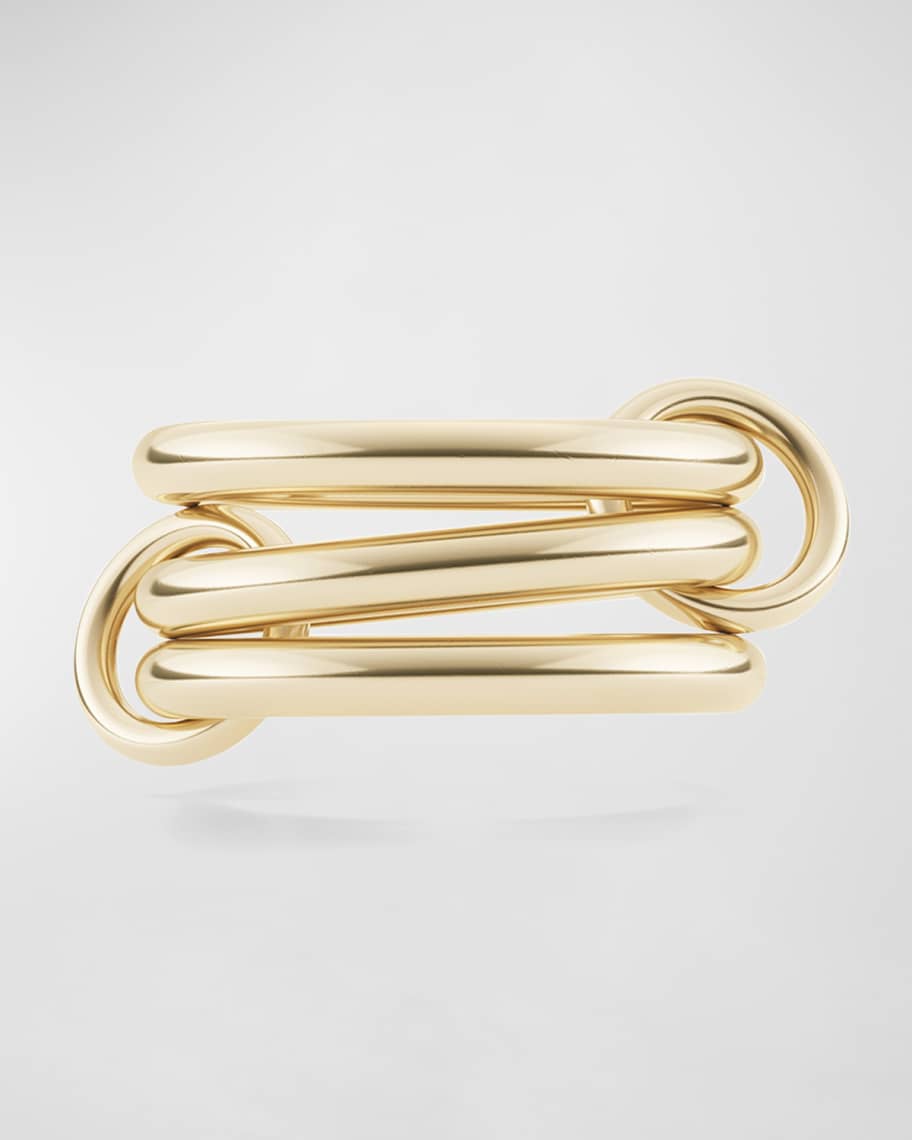 Spinelli Kilcollin Men's Taurus Yellow Gold 3-Link Ring, Size 10.5 ...