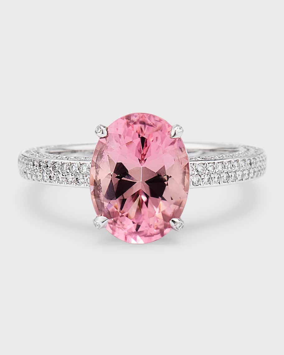 Chopard High Jewelry 18K White Gold One-of-a-Kind Pink Tourmaline ...