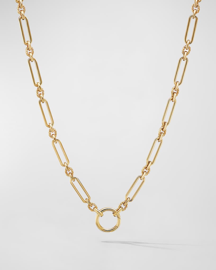 David Yurman Lexington Chain Necklace in 18K Gold, 4.5mm, 17"L | Neiman ...
