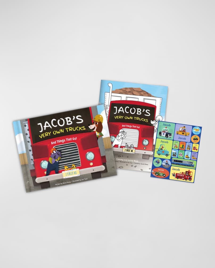 I See Me! My Very Own Truck Personalized Book, Coloring Book And ...