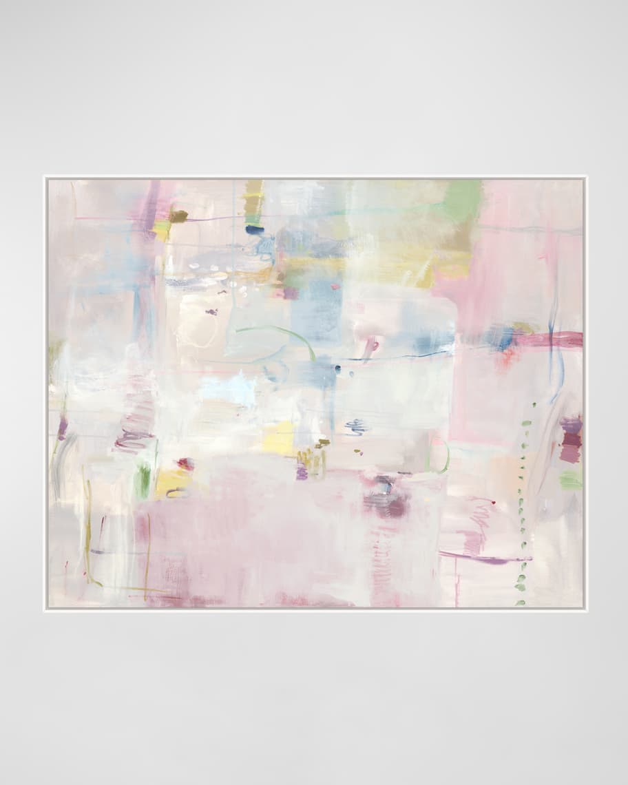 "Thinking Out Loud" Framed Giclee by Fern Cassidy | Neiman Marcus