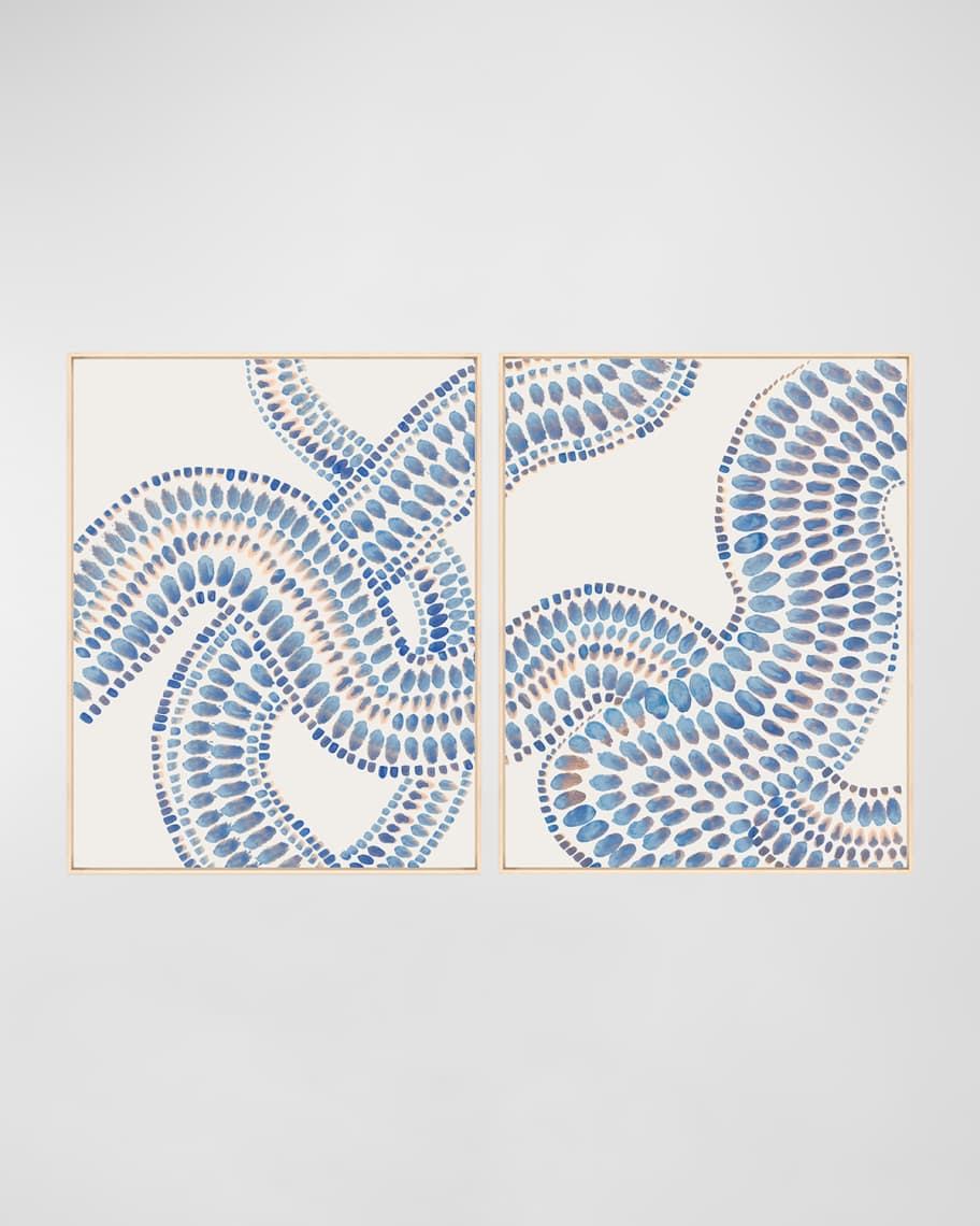 "Liminal Ride" Framed Giclee Diptych by Danielle Davis | Neiman Marcus