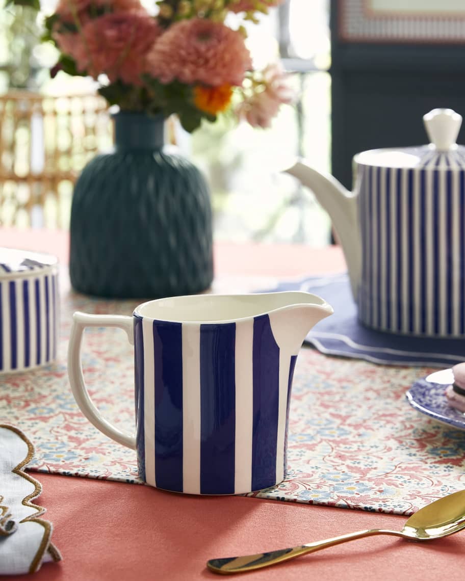 Spode Blue Italian Steccato Milk Jug | Neiman Marcus