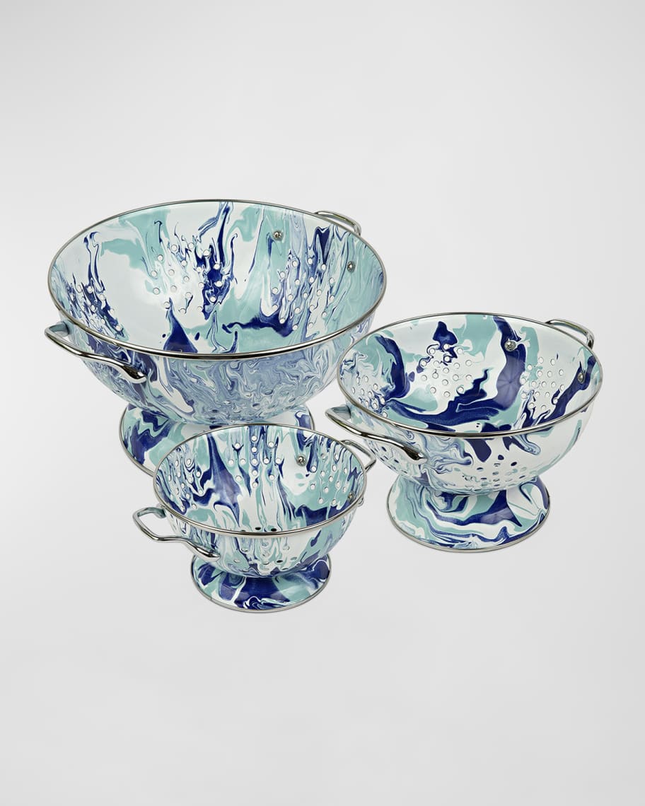 Golden Rabbit Lagoon Colanders, Set of 3 | Neiman Marcus