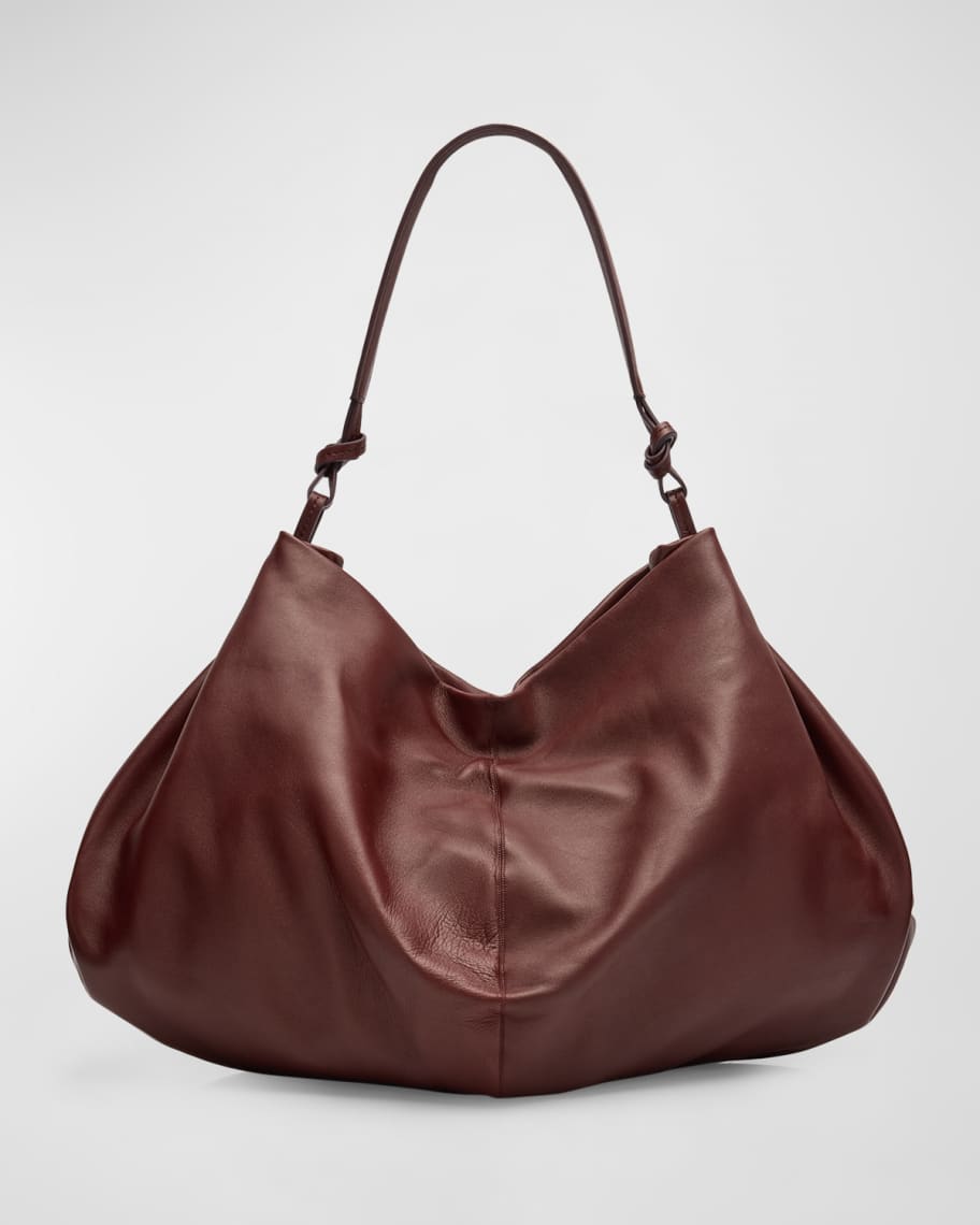 THE ROW Samia Shoulder Bag in Nappa Leather | Neiman Marcus