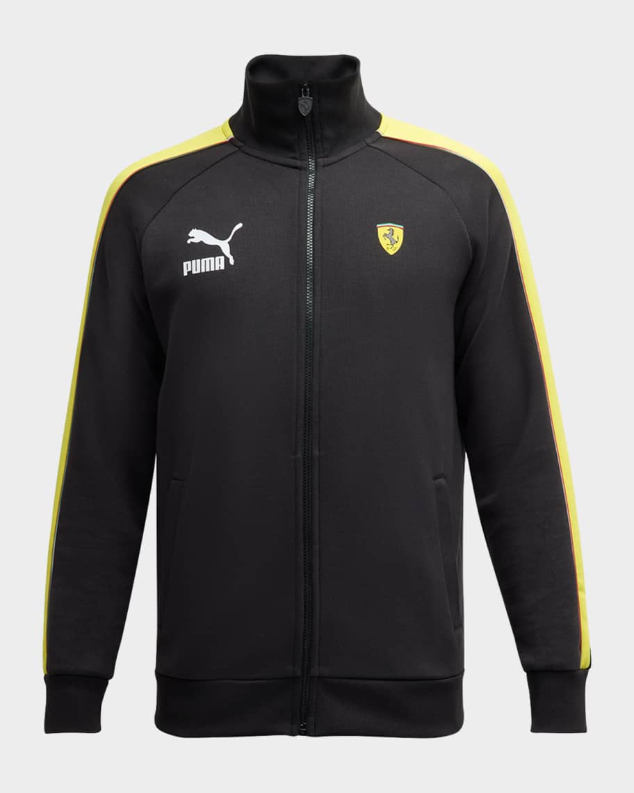 Puma x Ferrari Men's Race Iconic T7 Track Jacket | Neiman Marcus