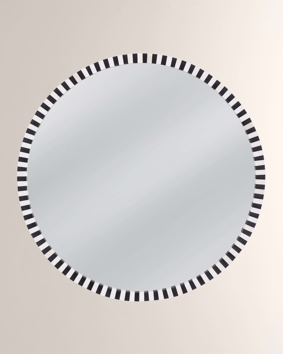 Katherine Noble by BMC MacArdle 34" Round Wall Mirror | Neiman Marcus
