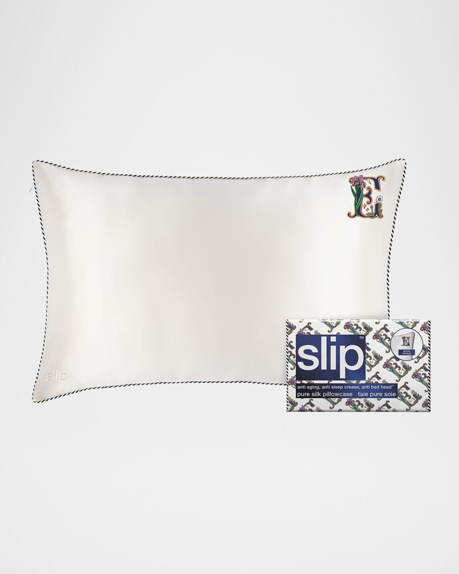Slip Pure Silk Embroidered Queen Pillowcase | Neiman Marcus