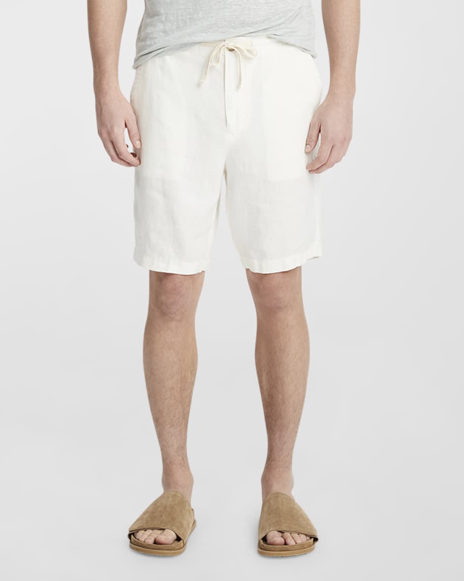 Vince Men's Lightweight Hemp Shorts | Neiman Marcus
