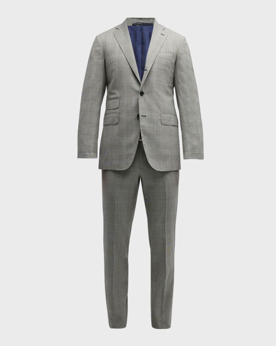Sid Mashburn Men's Virgil No. 3 Prince of Wales Suit | Neiman Marcus