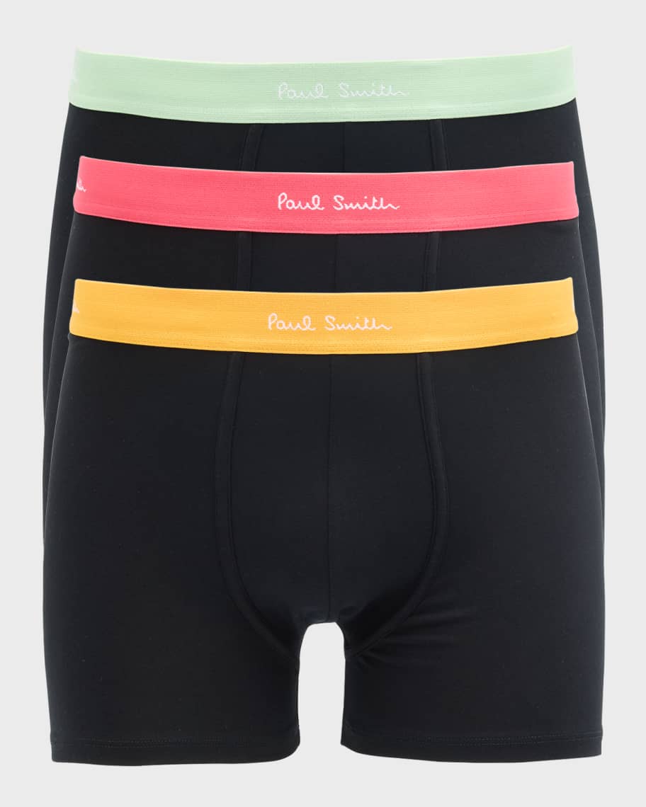 Paul Smith Men's Color-Band 3-Pack Trunks | Neiman Marcus