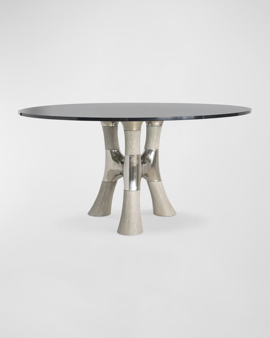 Bernhardt Interiors Dalton 60" Round Dining Table | Neiman Marcus
