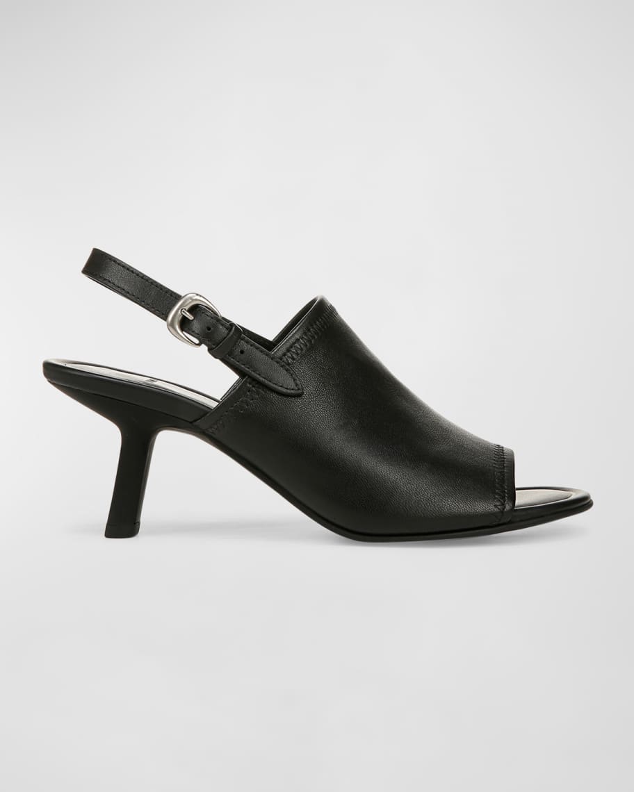 Vince Jana Leather Slingback Sandals | Neiman Marcus