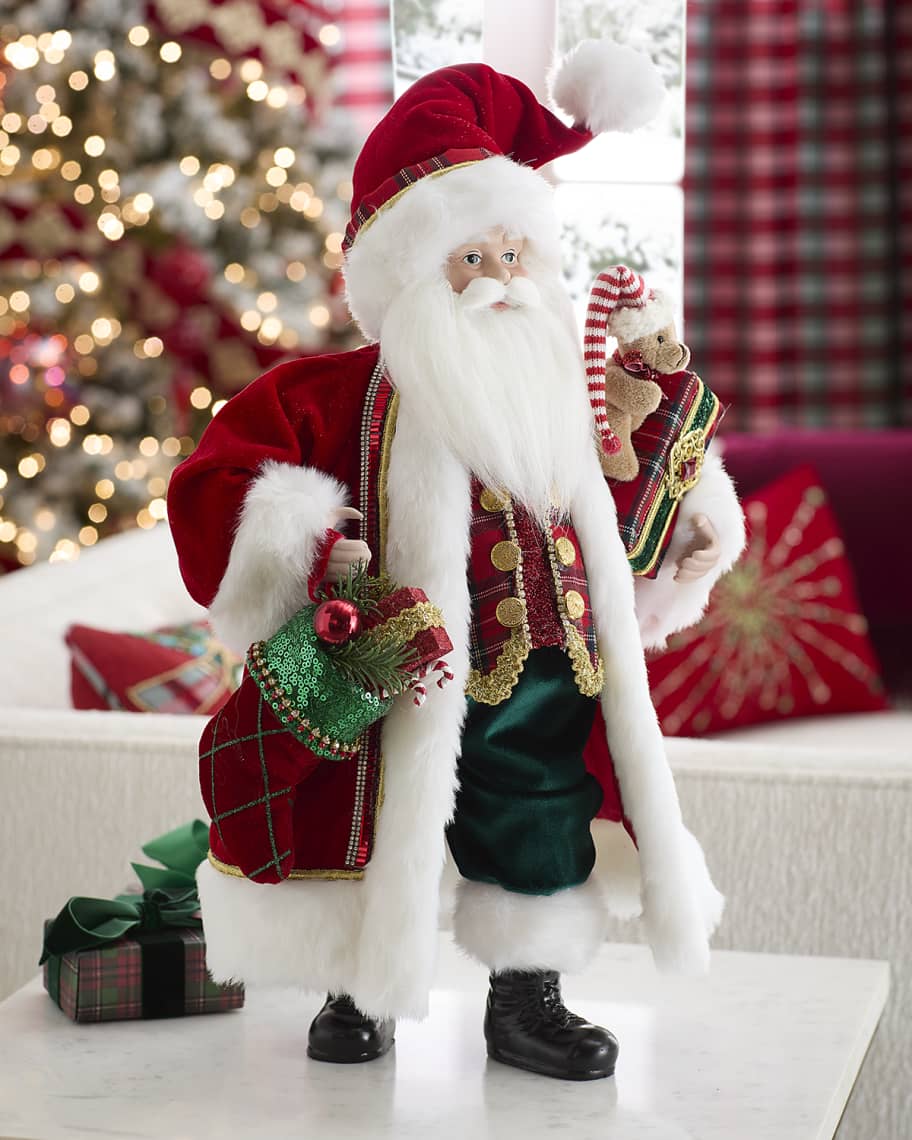 Neiman Marcus Classic Christmas Santa, 18" | Neiman Marcus