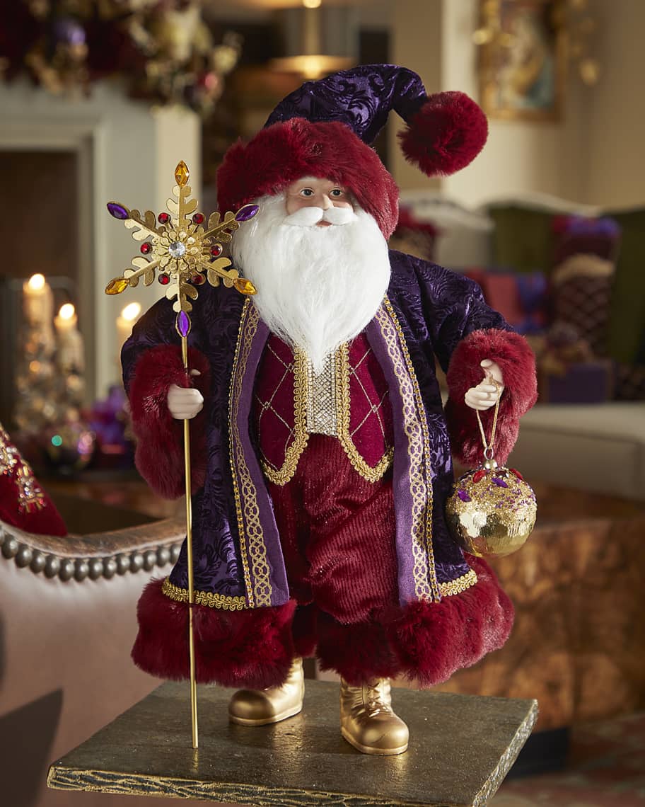 Neiman Marcus Spiritual Christmas Santa, 18" | Neiman Marcus