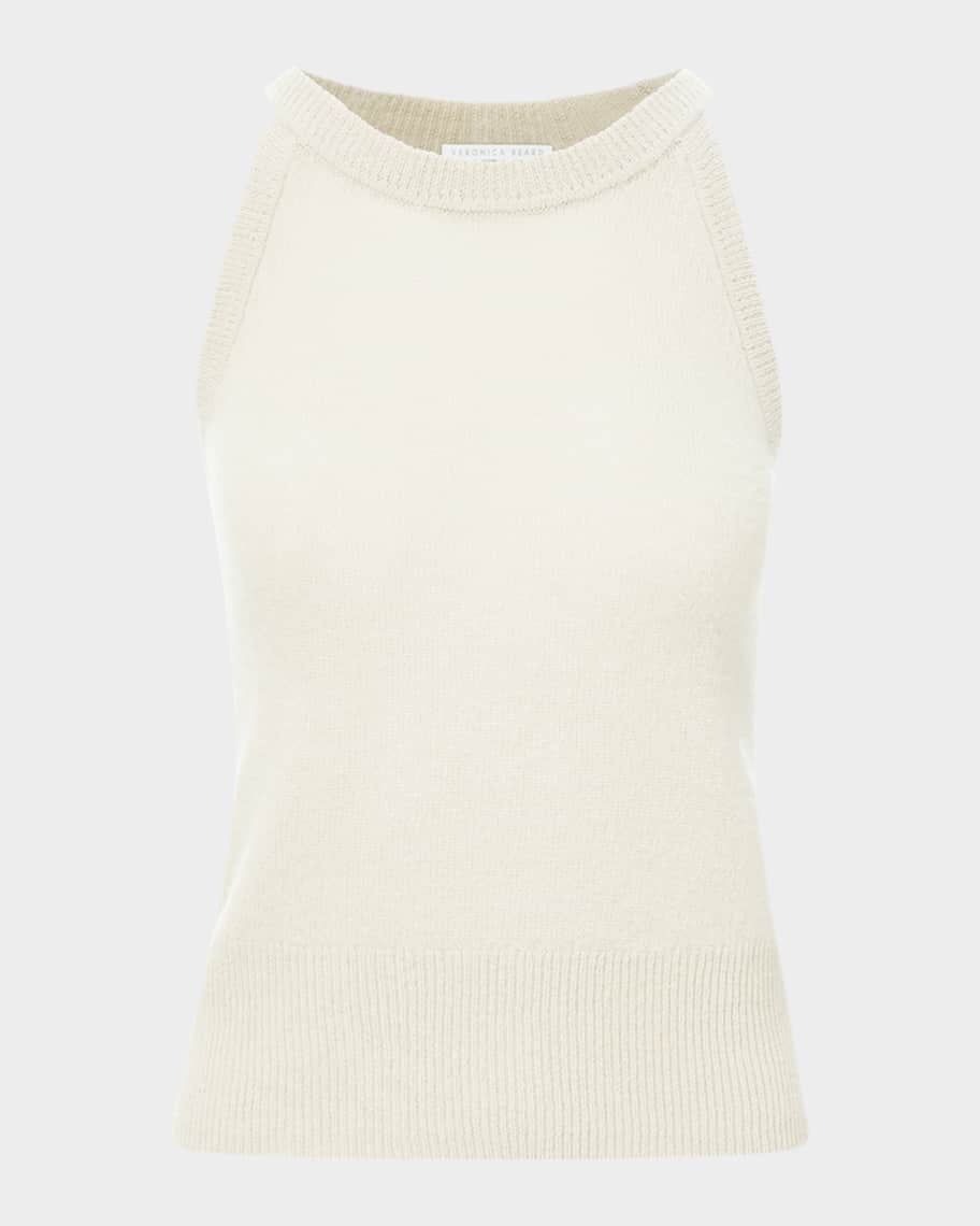 Veronica Beard Myrick Cashmere Tank Top | Neiman Marcus