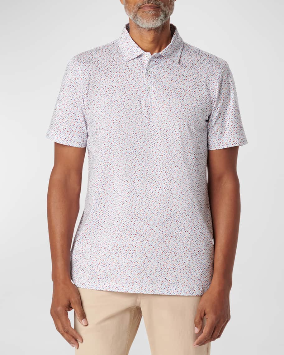 Bugatchi Men's Victor OoohCotton Polo Shirt | Neiman Marcus
