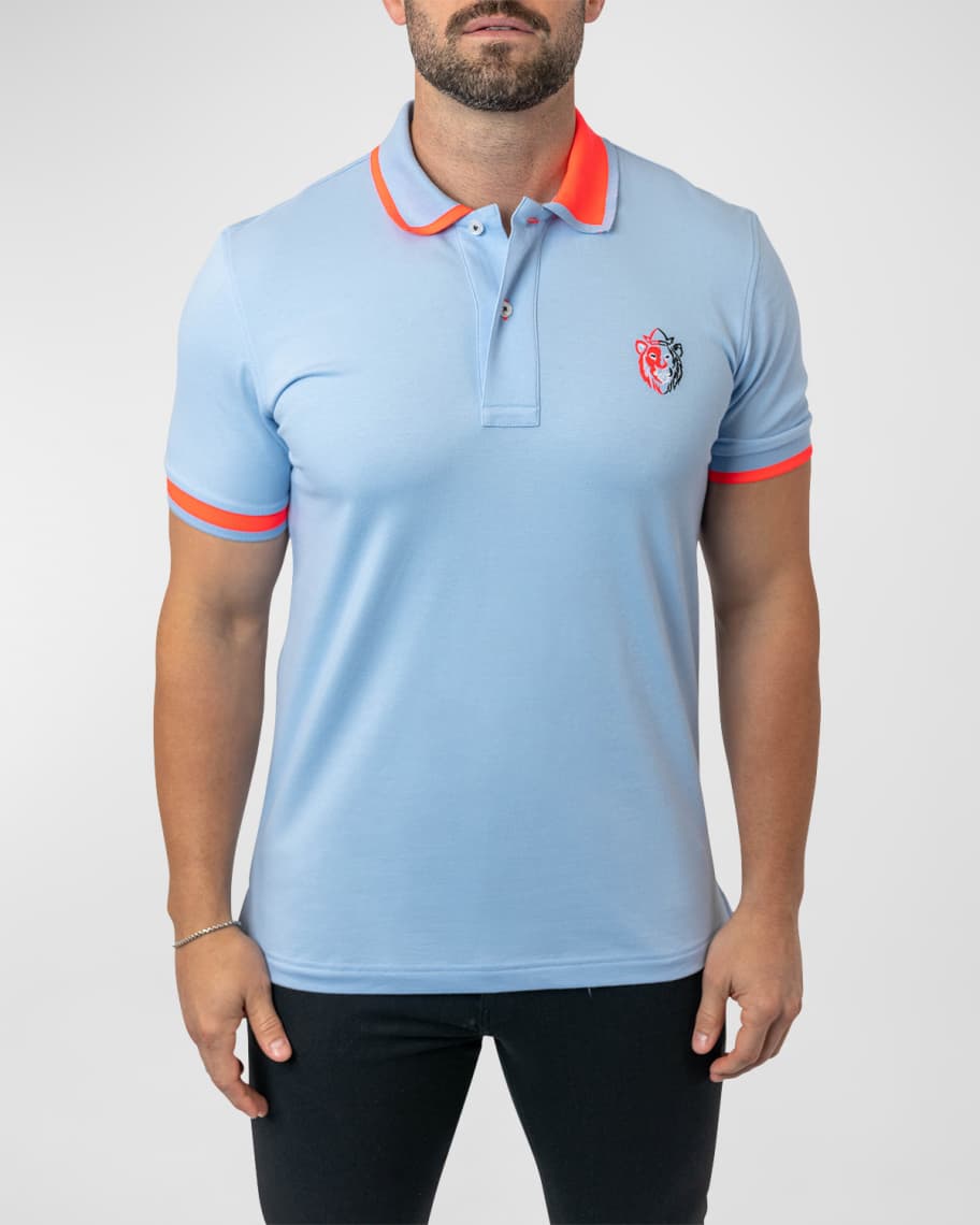 Maceoo Men's Mozart Delhi Polo Shirt | Neiman Marcus