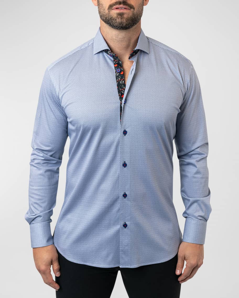 Maceoo Men's Einstein Parallel Sport Shirt | Neiman Marcus