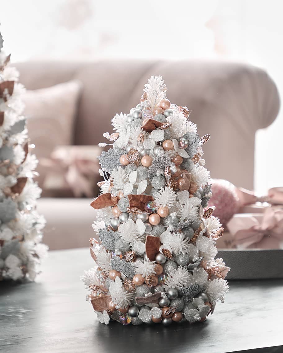 Salzburg Creations 12" Sweet Sparkle Christmas Tree | Neiman Marcus