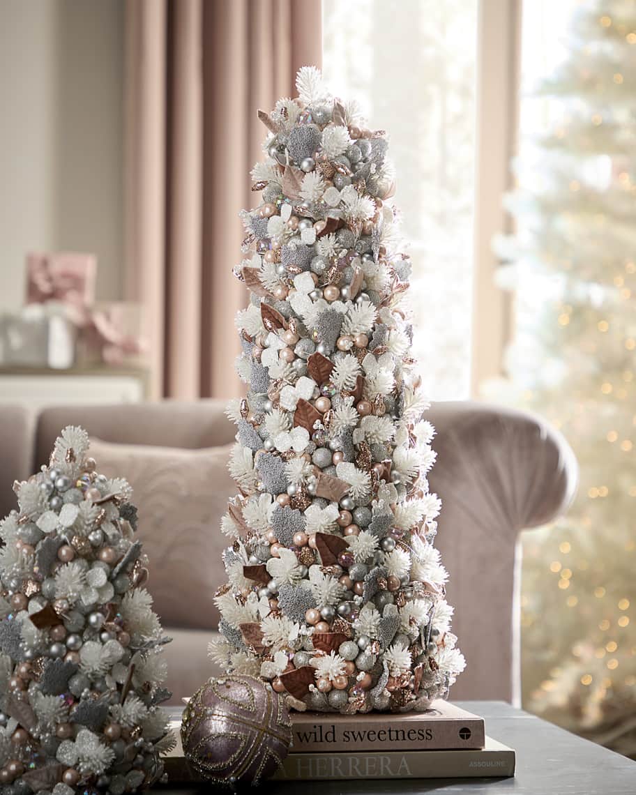 Salzburg Creations 24" Sweet Sparkle Christmas Tree | Neiman Marcus