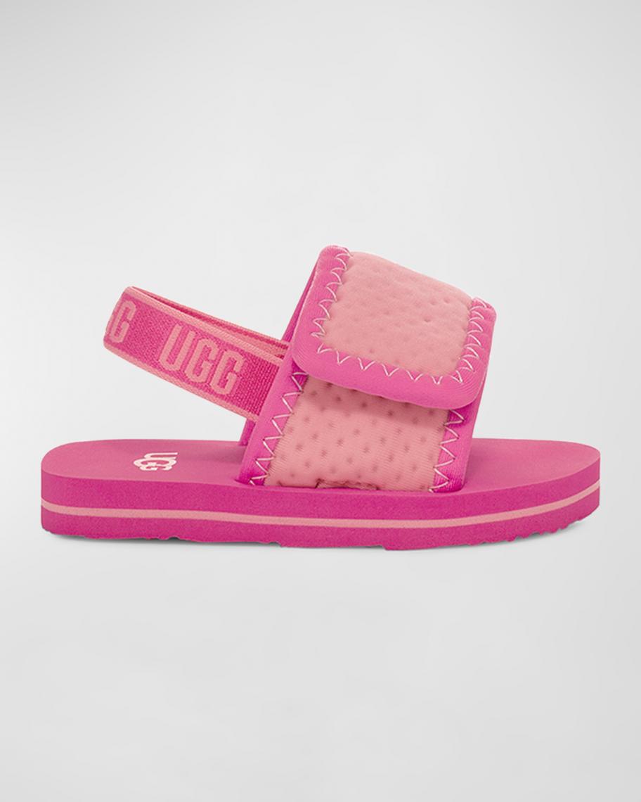 UGG Girl's Lennon Slingback Slides, Baby/Kids | Neiman Marcus