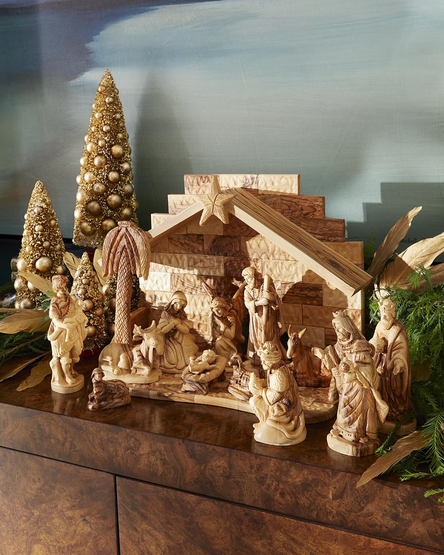 Bethlehem Star Nativity 13-Piece Crib Set | Neiman Marcus