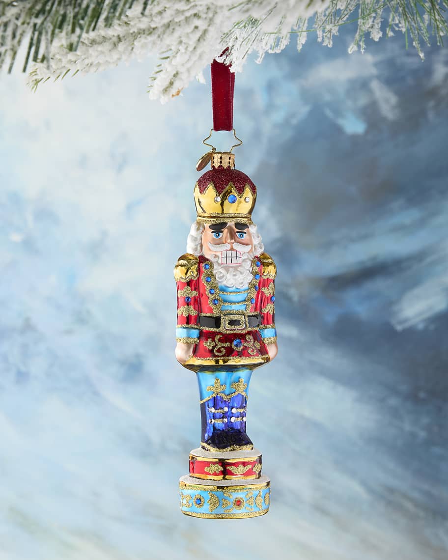 Christopher Radko Royal Elegance Nutcracker Christmas Ornament | Neiman ...