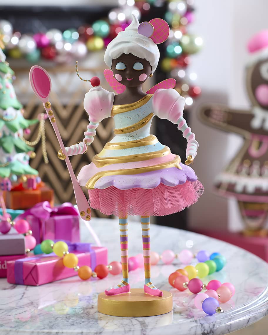 Glitterville Black Lickowish Tabletop Figurine, 16" | Neiman Marcus
