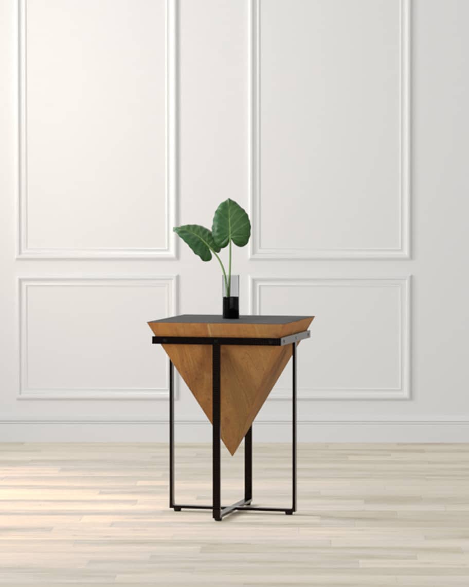 Sarreid Hardy Inverted Obelisk Table | Neiman Marcus
