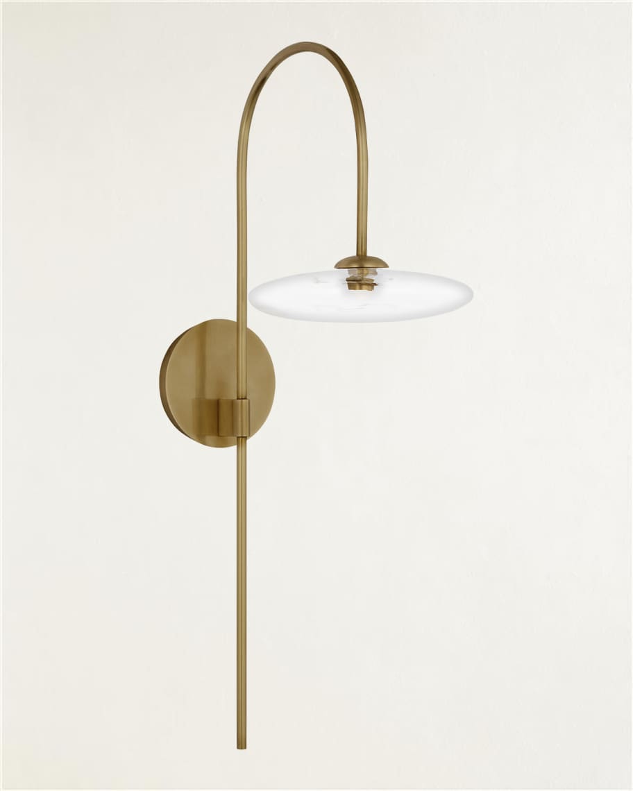 Visual Comfort Signature Calvino Arched Single Sconce by Ian K Fowler ...