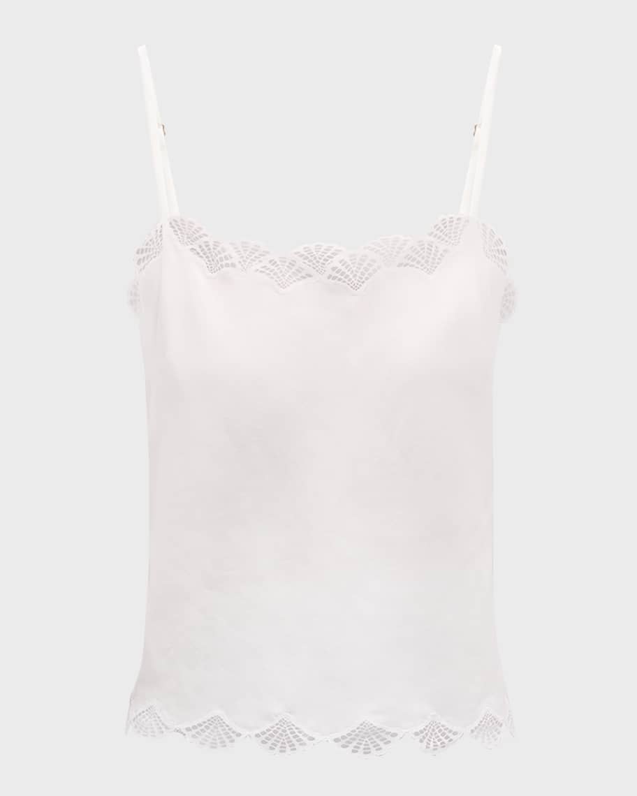 Natori Colette Lace-Trim Cami Pajama Set | Neiman Marcus