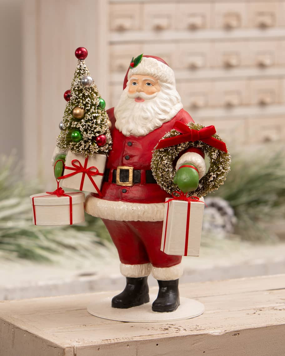 Bethany Lowe Santa With Christmas Presents | Neiman Marcus