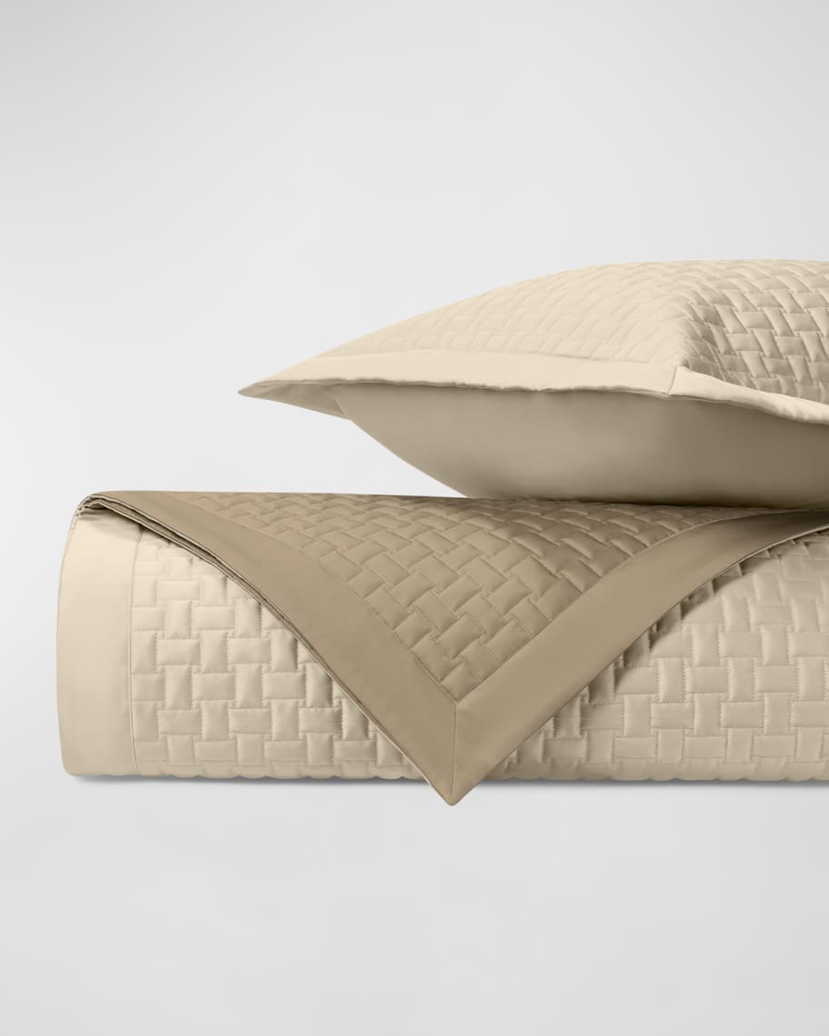 Home Treasures Wicker Coverlet, FL / QN | Neiman Marcus