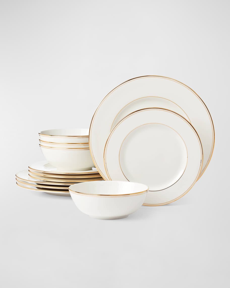 Lenox Federal Gold 12-Piece Dinnerware Set, Service for 4 | Neiman Marcus