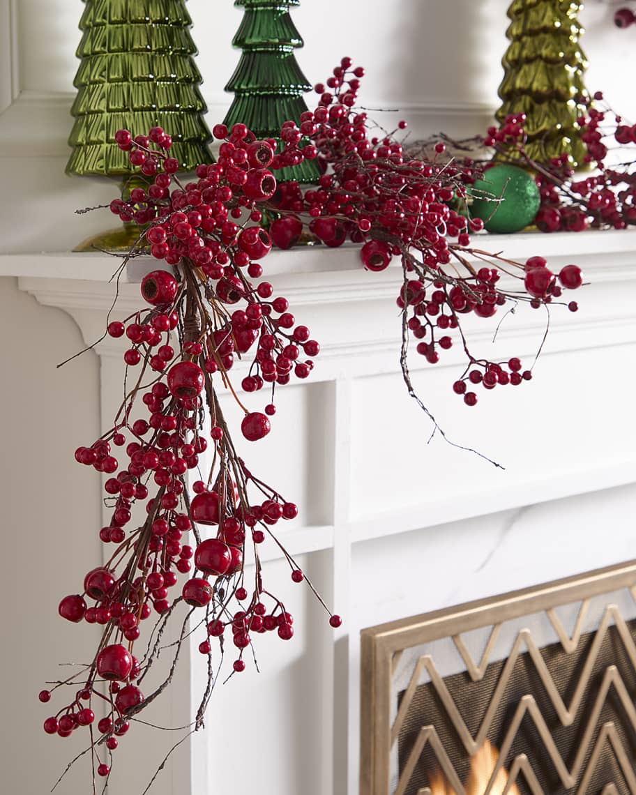 Jim Marvin 6' Berry Garland | Neiman Marcus