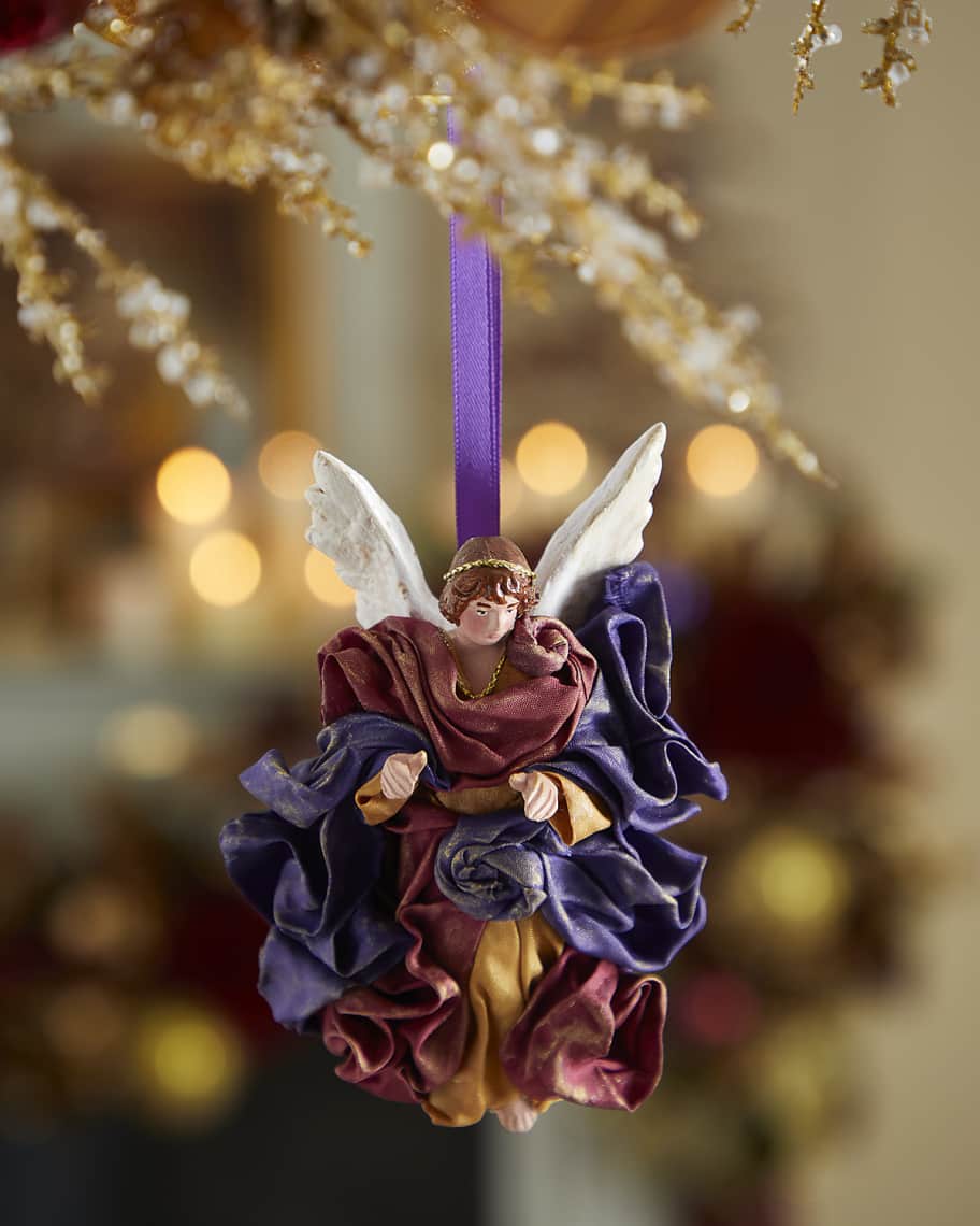 Marco Ferrigno Angel Christmas Ornament with Robe | Neiman Marcus